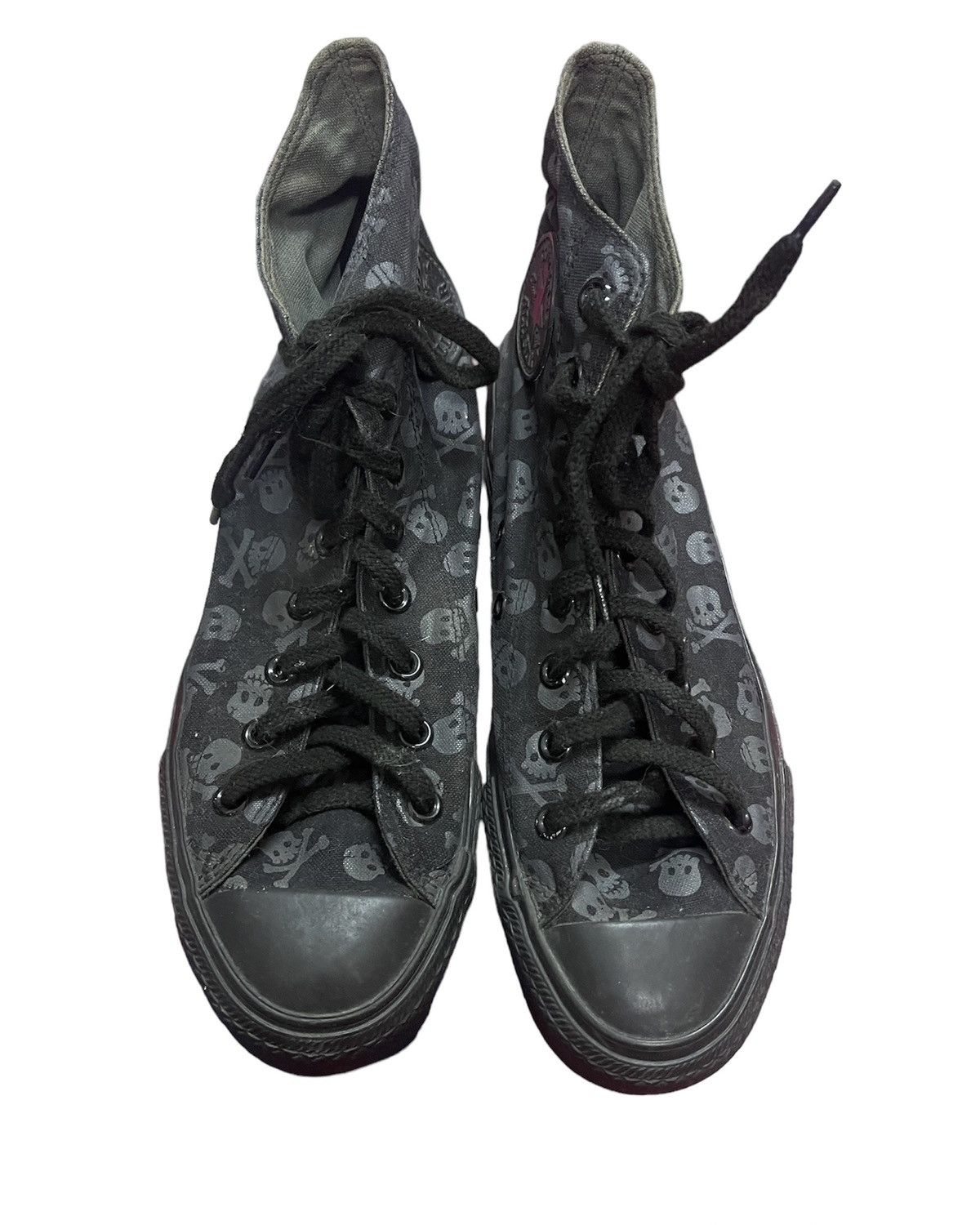 Converse Converse x nbhd skull design made in japan | Grailed
