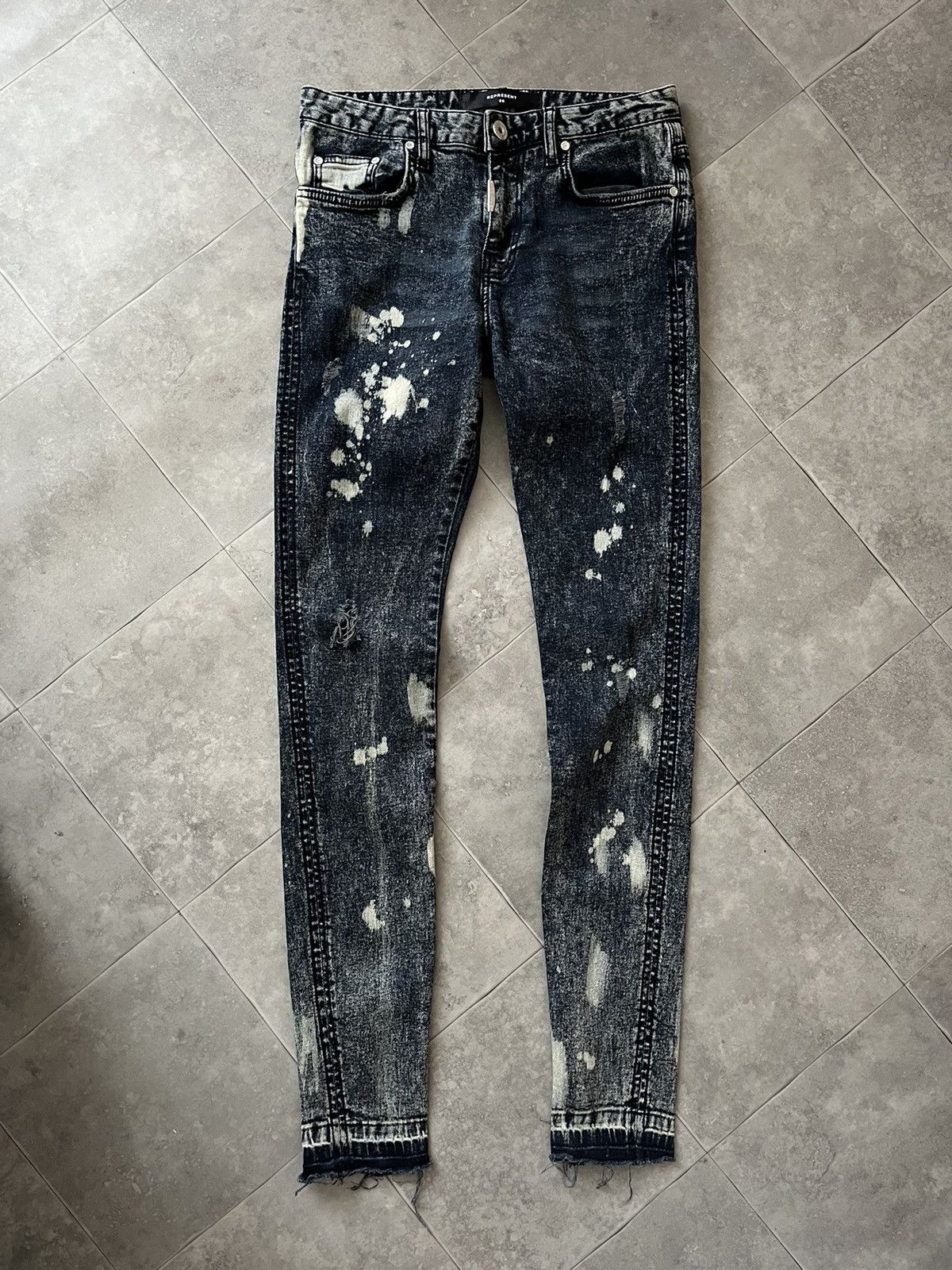 Distressed Denim × Represent Clo. × Streetwear REPRESENT CIGARETTE ...