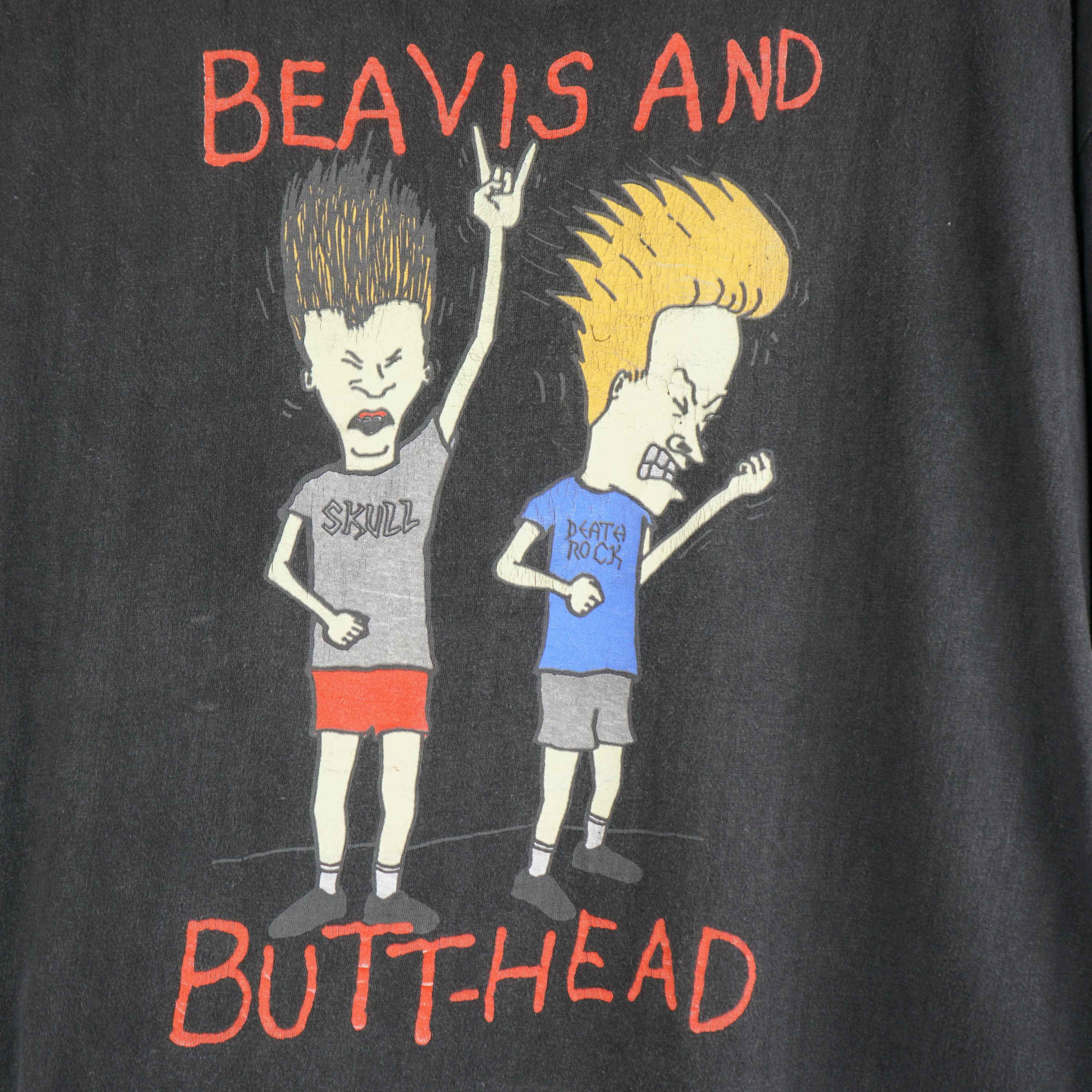 Vintage 1990s Beavis And ButtHead t-shirt boxy fit Large | Grailed