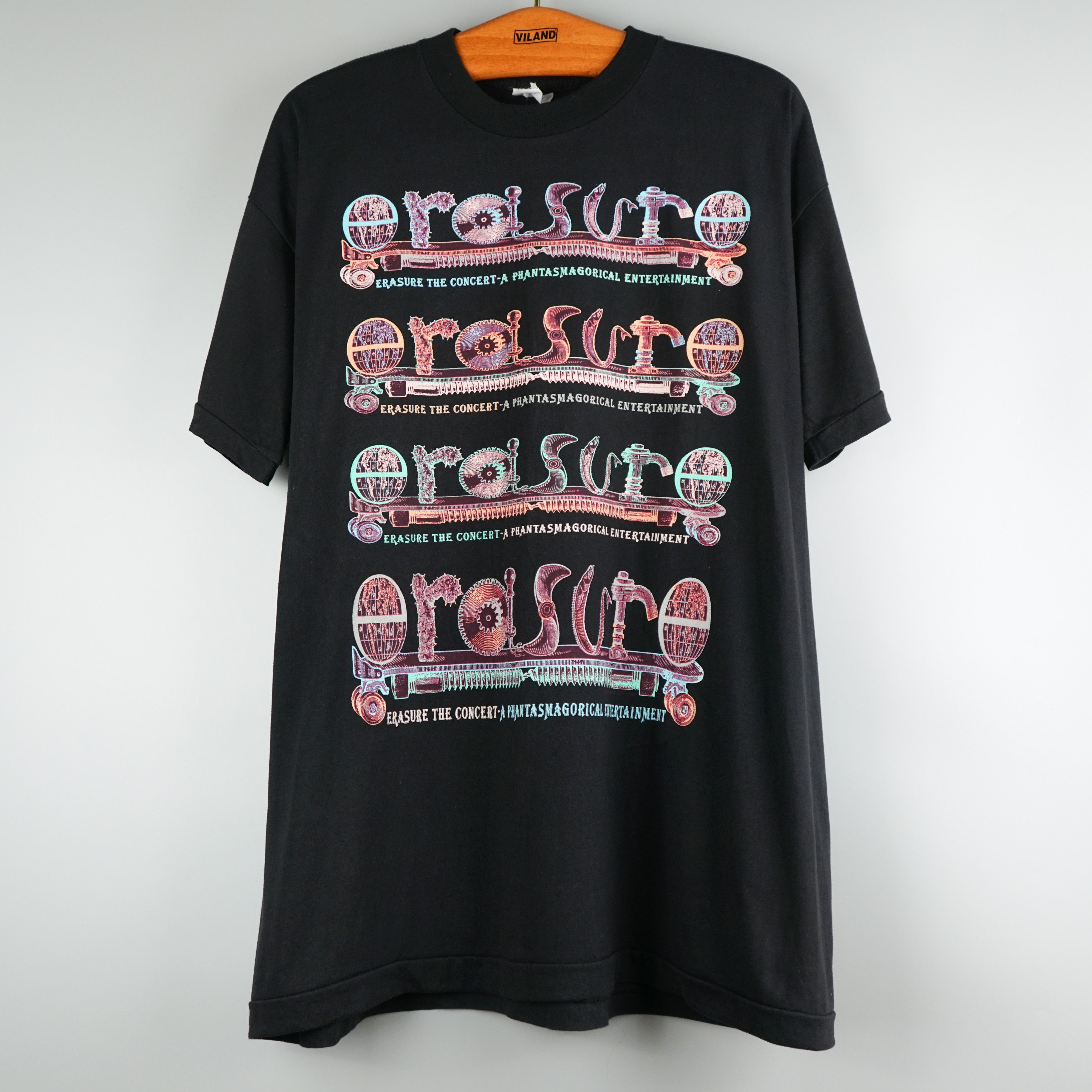 Vintage 1992 Erasure t-shirt Phantasmagorical Tour | Grailed