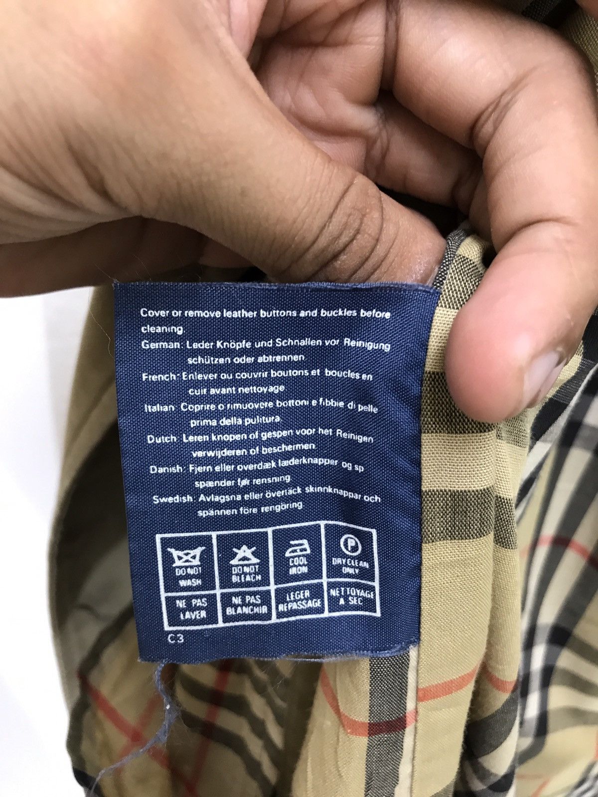 Burberry 🐎Made in England Burberrys Over Coat Nova Check Lining | Grailed