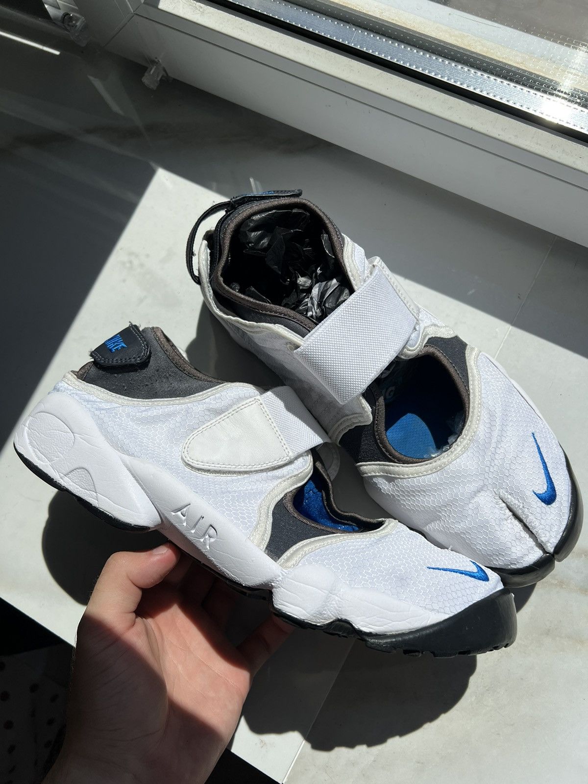 Nike Y2K Vintage Nike Air Rift Tabi Ninja Shoes Sandals | Grailed