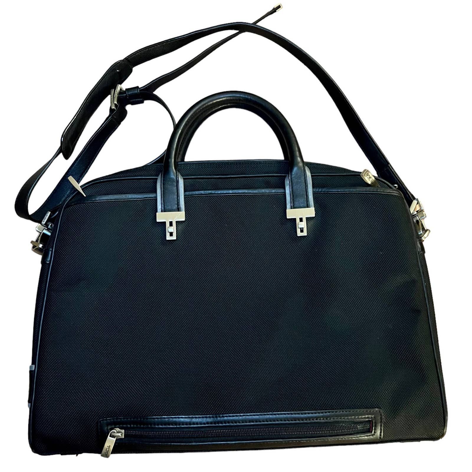 Tumi TUMI Elements Collection Ballistic Nylon Leather Laptop Bag | Grailed