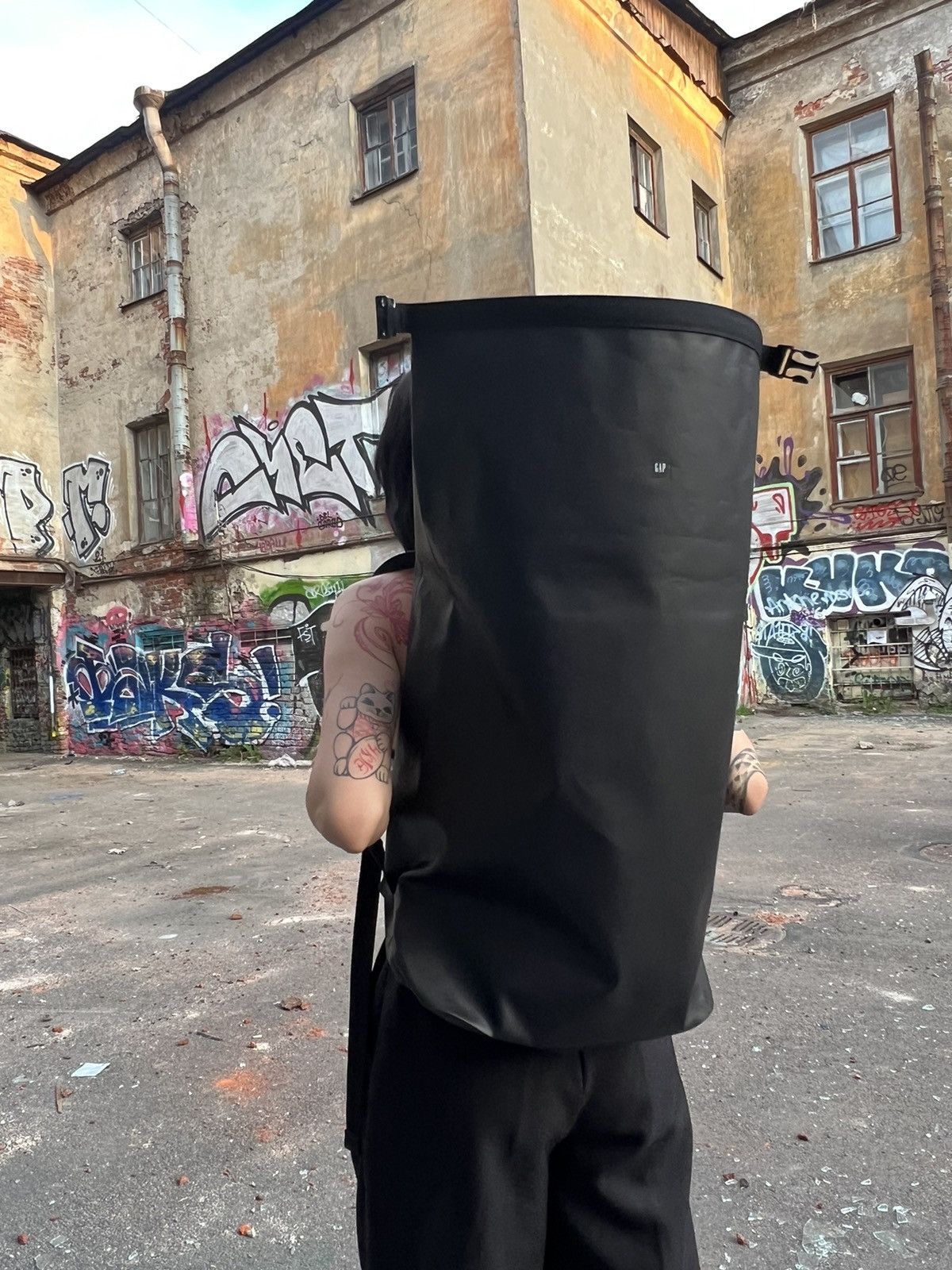 Gap × Kanye West YEEZY GAP ENGINEERED BY BALENCIAGA BACKPACK | Grailed