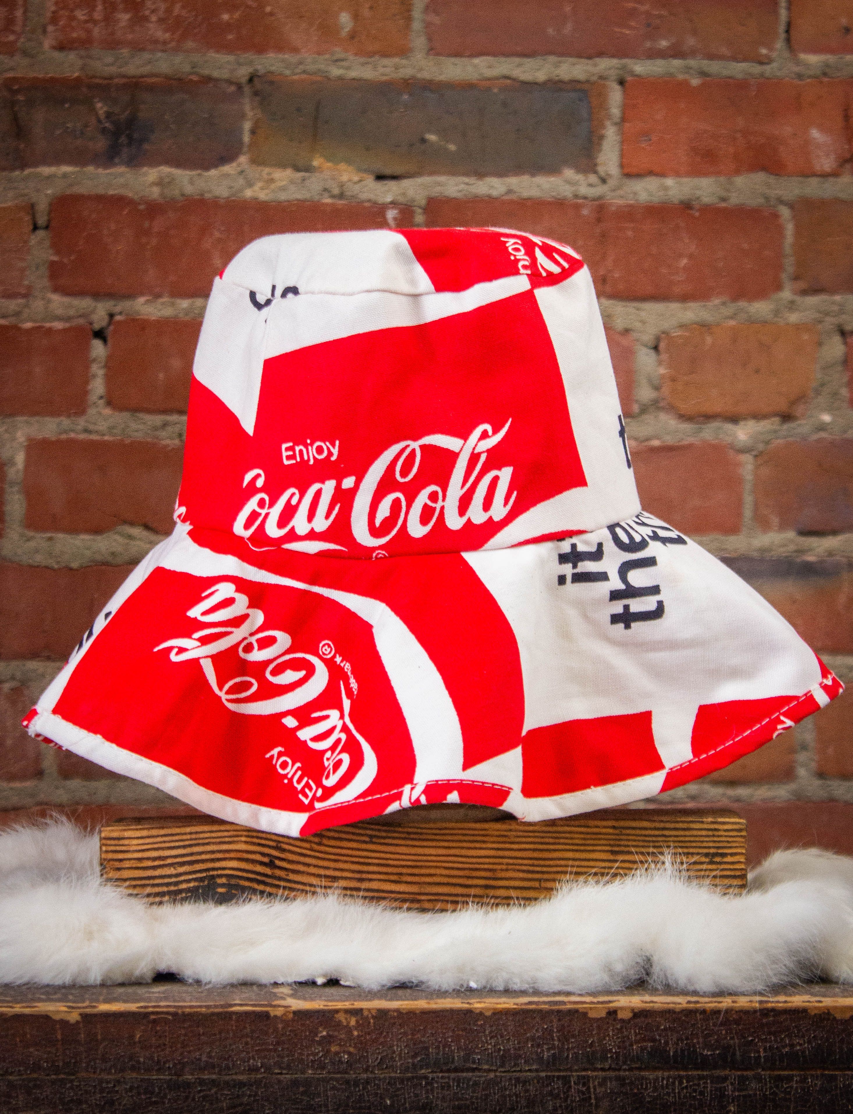 Coca Cola × Vintage Vintage Coca Cola Floppy Bucket Hat 70s Small | Grailed