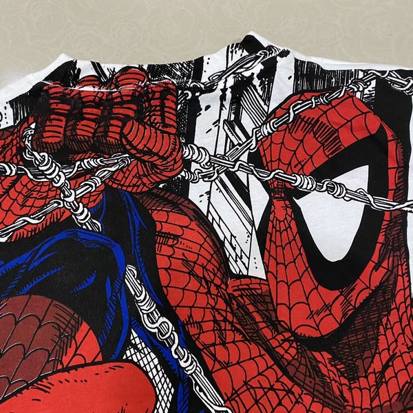 Marvel Comics Spider-Man Modern Bootleg All Over Print, Hand Print ...