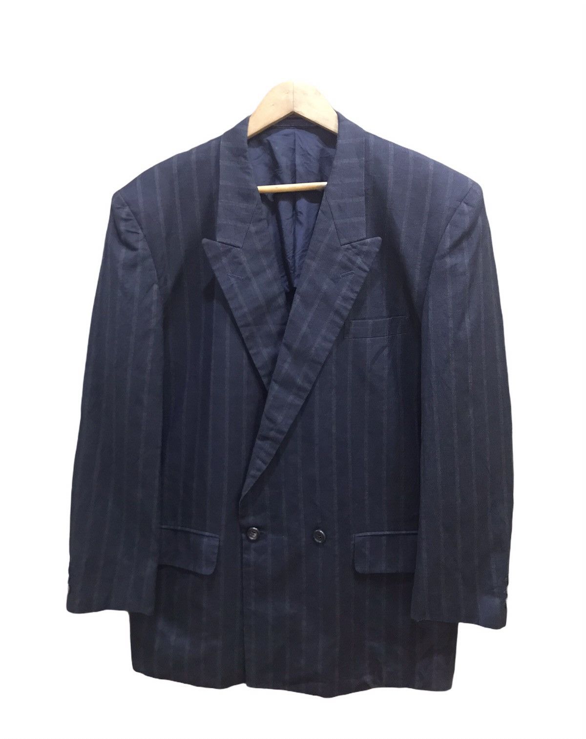 Comme des Garcons CdG Homme wool double breast jacket blazer | Grailed