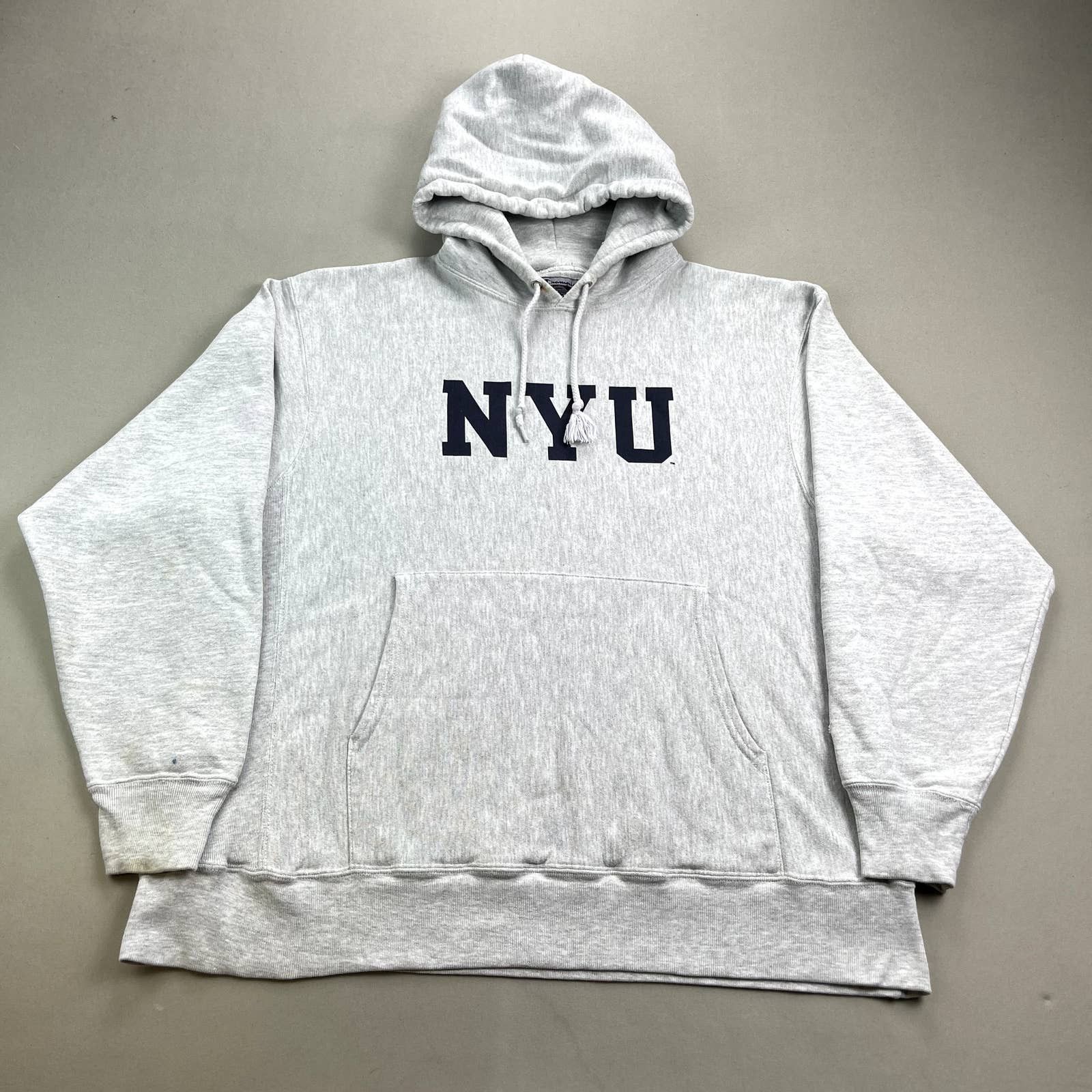 Champion NYU New York Hoodie Sweatshirt Men XL Champion Reverse Weave ...