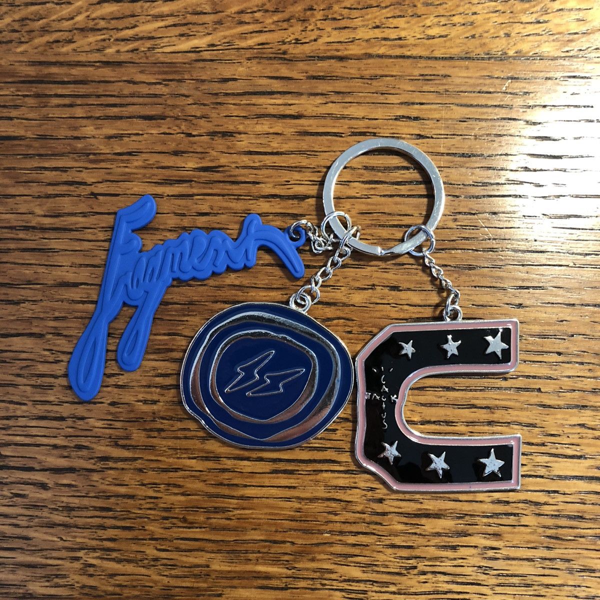 Travis Scott Cactus Jack 3-piece Keychain | Grailed