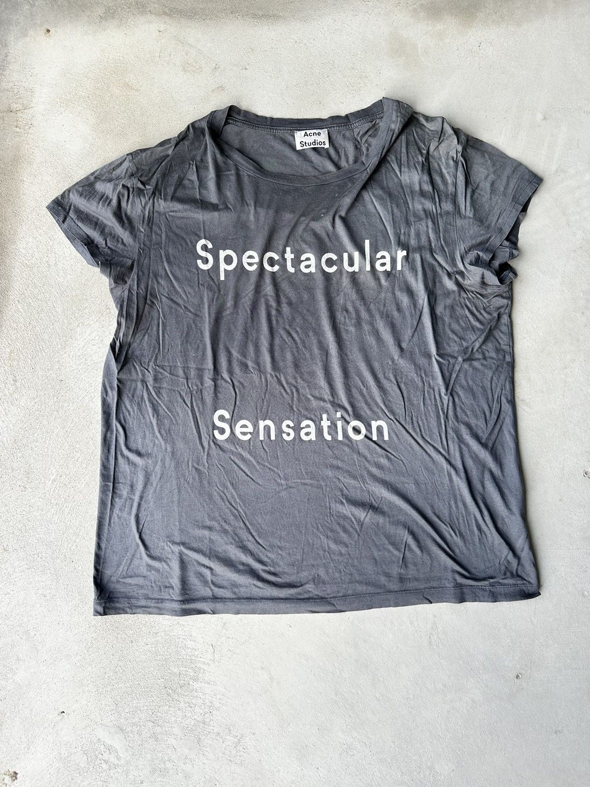 Acne Studios × Rare × Streetwear Acne Studio Spectacular Sensation T ...