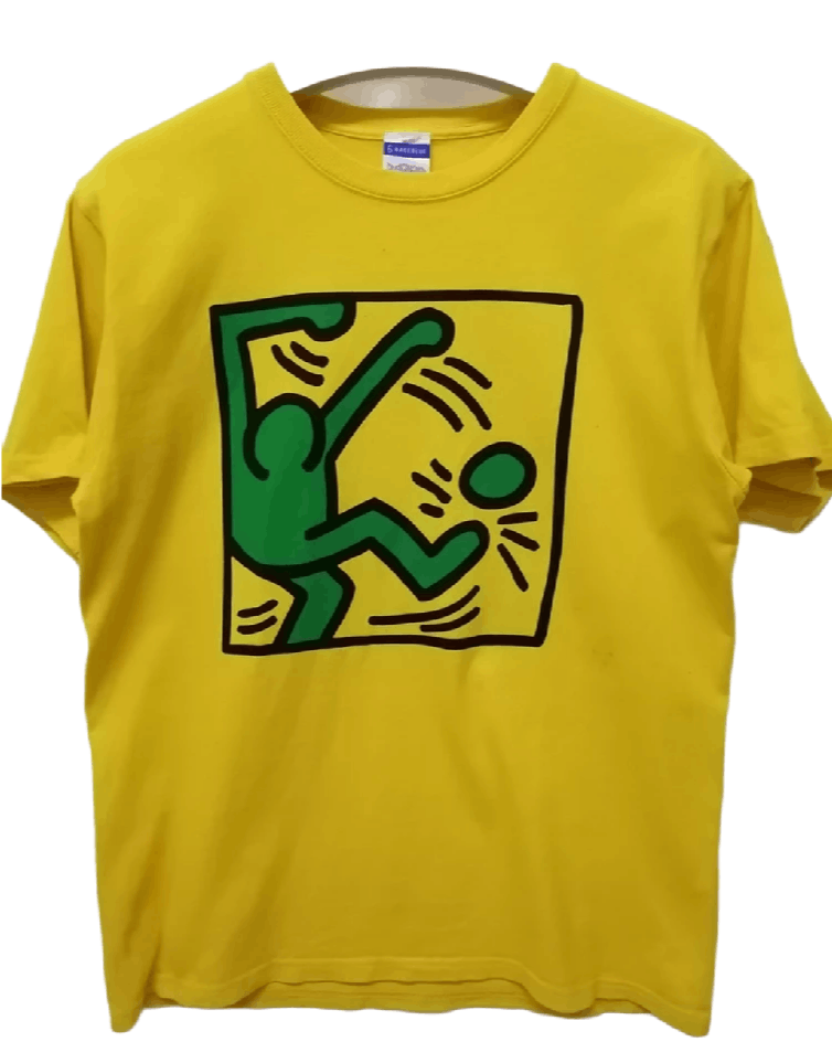 Rare KEITH HARING x RAGEBLUE Brazil 2014 Football Festival Tee | Grailed