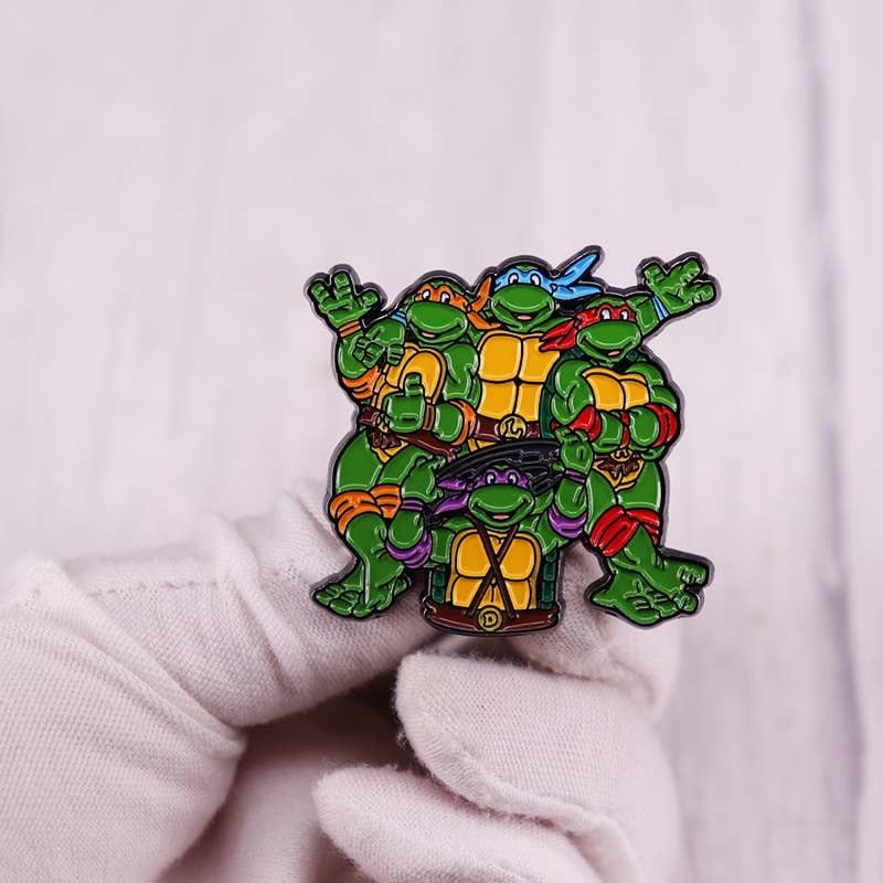 Enamel Teenage Mutant Ninja Turtles TMNT Enamel Pins 18 | Grailed
