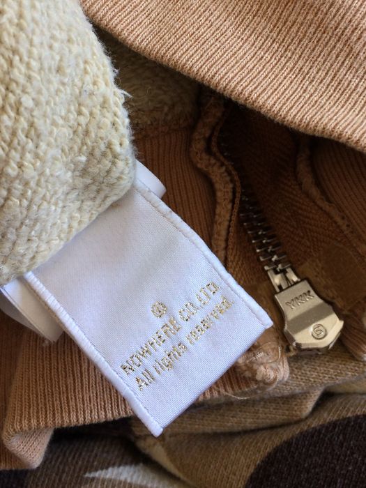 Bape Og Bape Tan Camo Full Zip Hoodie Grailed