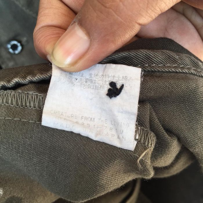 Hysteric Glamour Vintage Creature For The Living 666 Distressed Painter ...