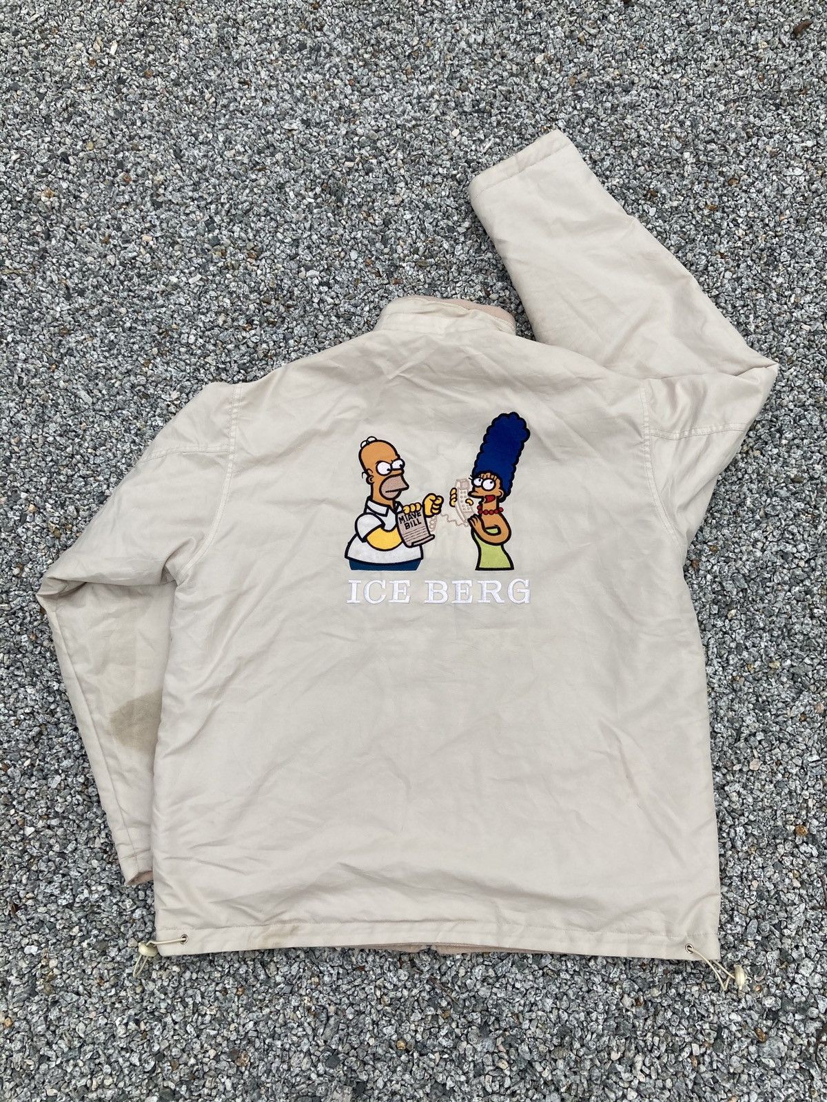 Cartoon Network × The Simpsons THE SIMPSONS REVERSIBLE JACKET | Grailed