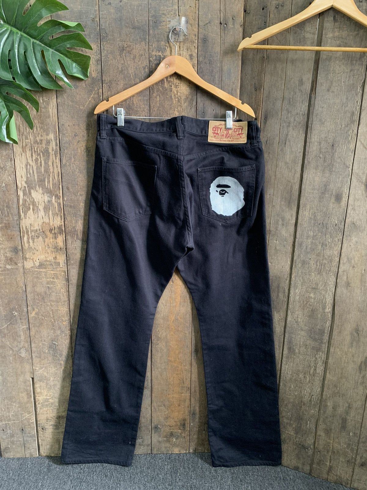 Bape Vintage Bape Classic Denim Jeans | Grailed