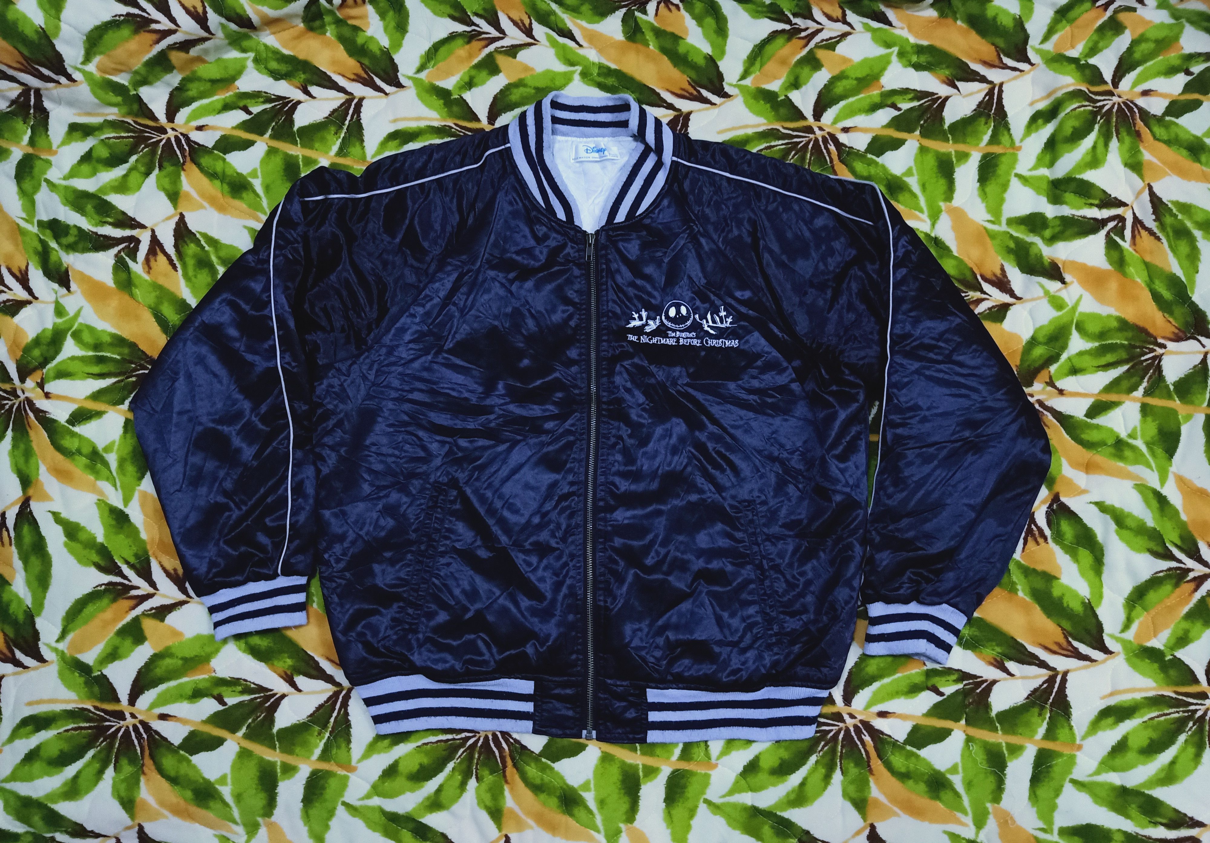 Movie Tim Burton Belle Maison satin Bombers Jacket | Grailed