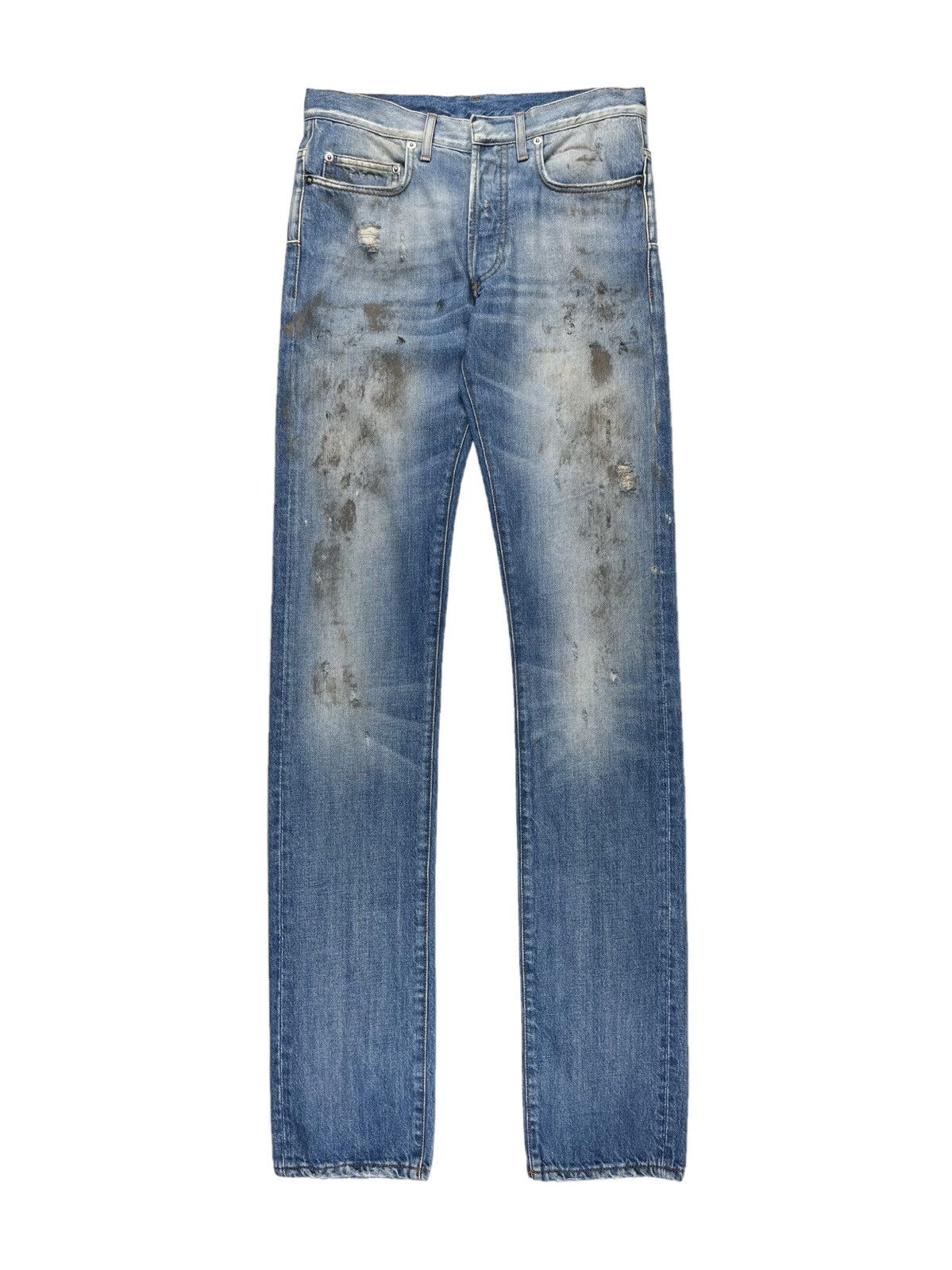 Dior Dior Mudwash Painter Blue Denim | Grailed