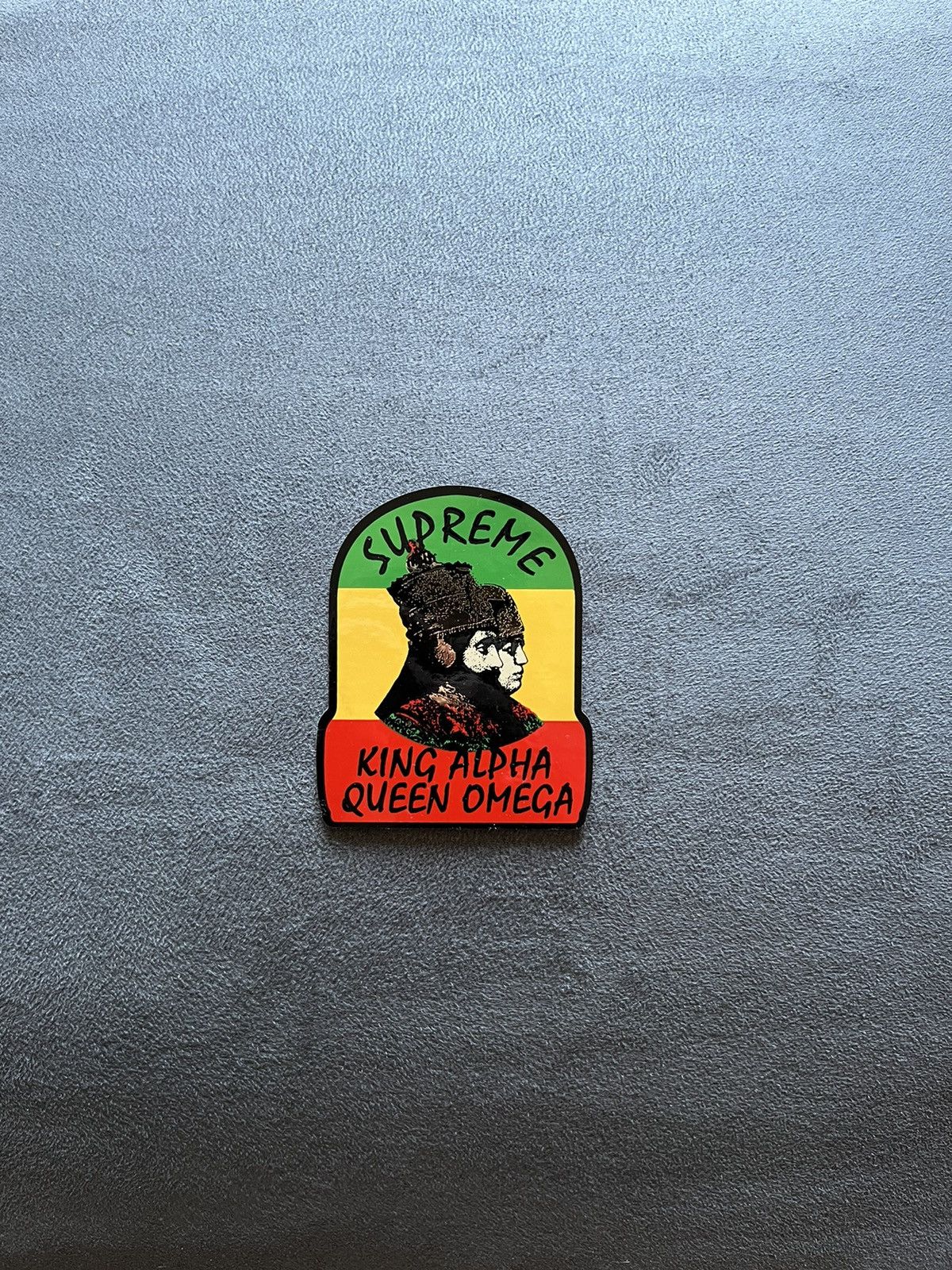 Supreme Supreme King Alpha Queen Omega Sticker FW15 | Grailed