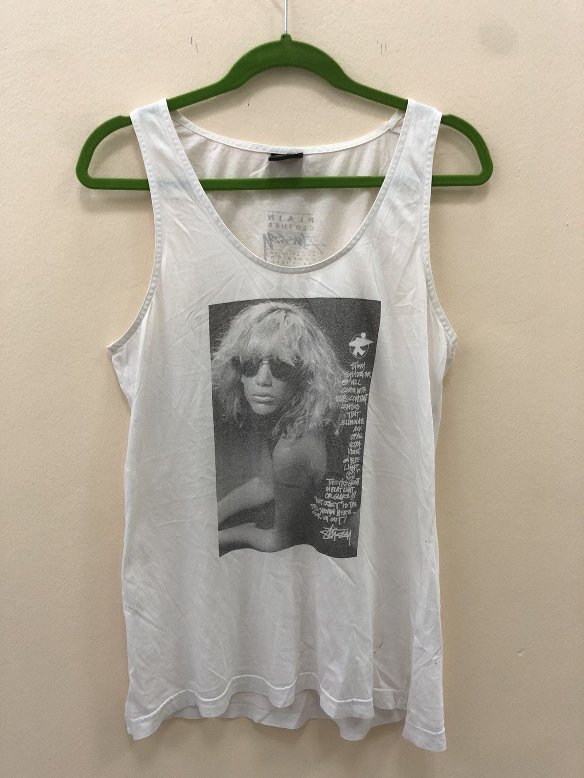 Vintage Vintage 80s Singlet Stussy Ron Leighton -Campaign 1983-1986 ...