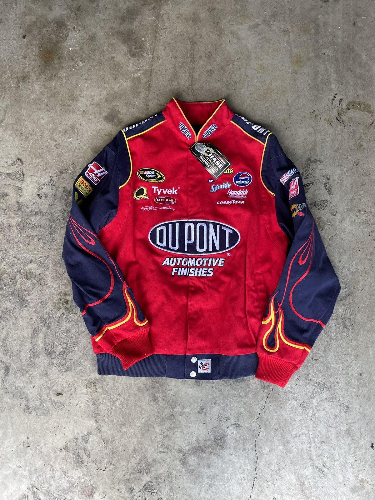 Chase Authentics × NASCAR × Vintage vintage jeff gordan racing jacket ...
