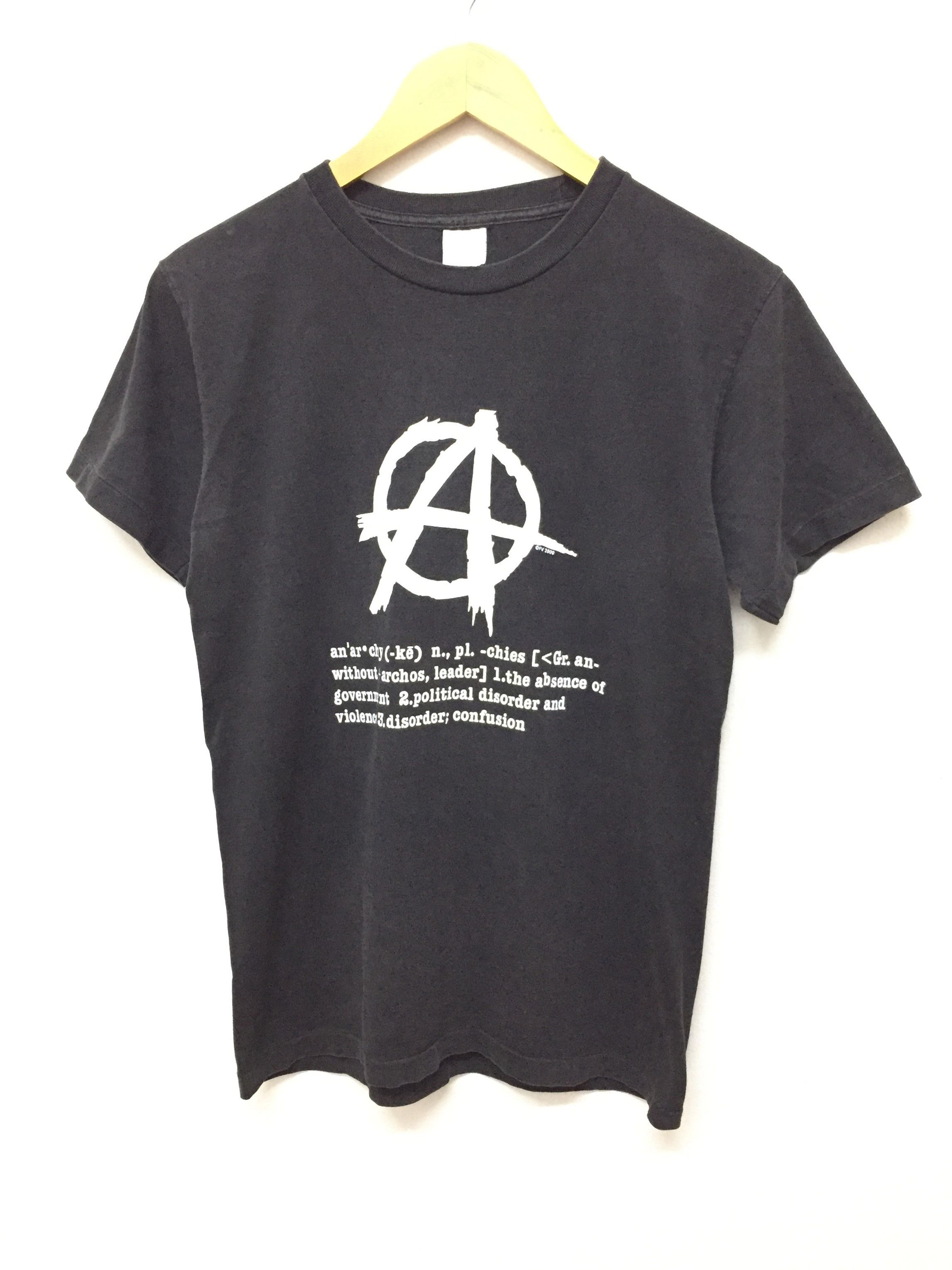 Vintage Anarchy raf Simons philosophy tee | Grailed