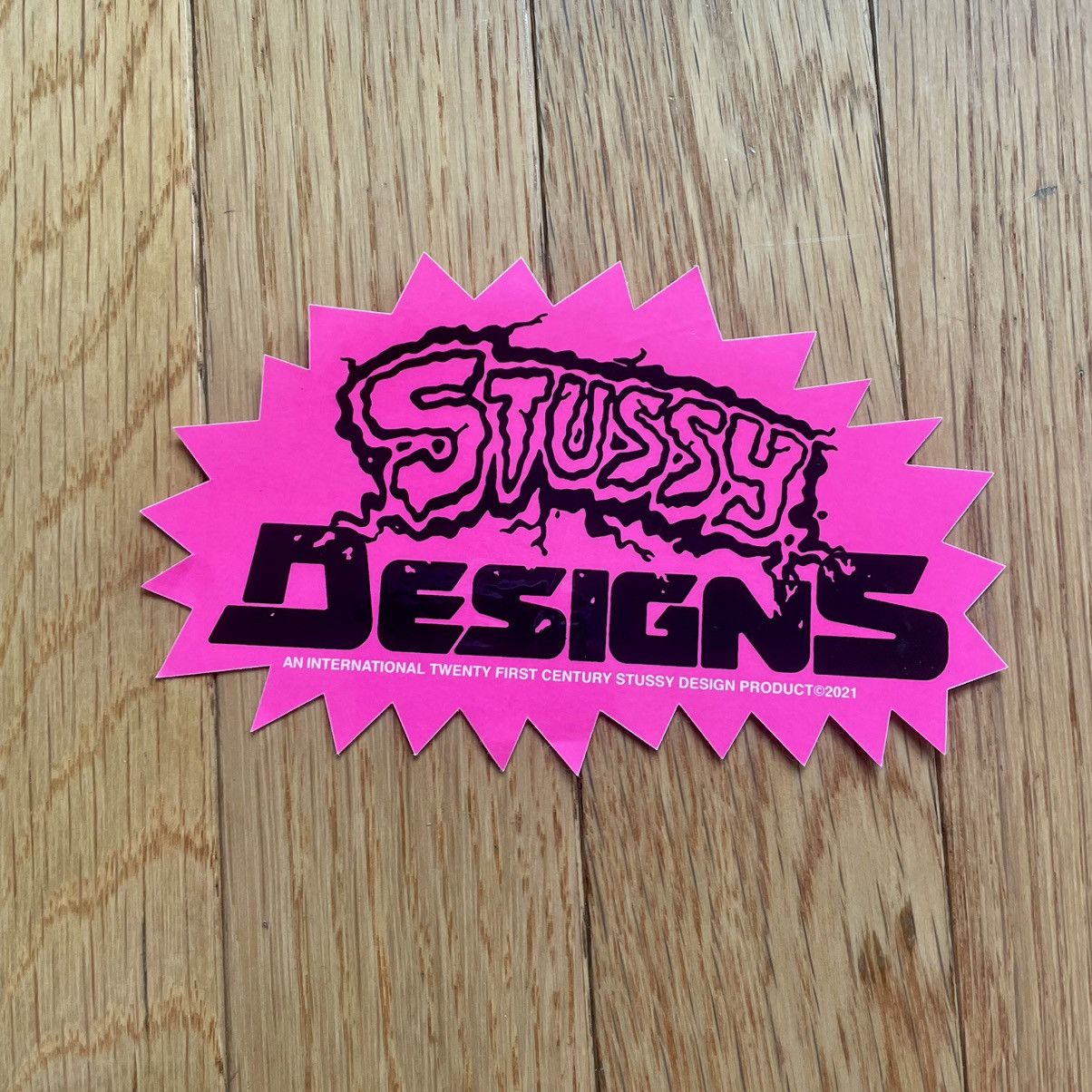Stussy STUSSY DESIGNS Comic Pop Art Cutout Rancid Style Sticker | Grailed