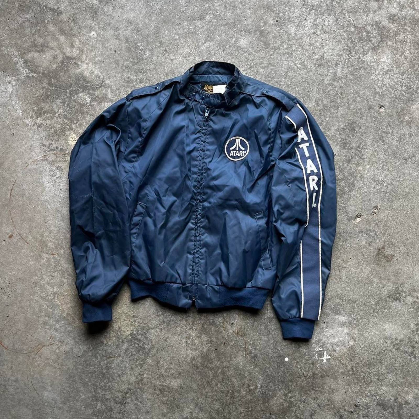 Streetwear × Swingster × Vintage Vintage Nintendo Atari Bomber Jacket ...