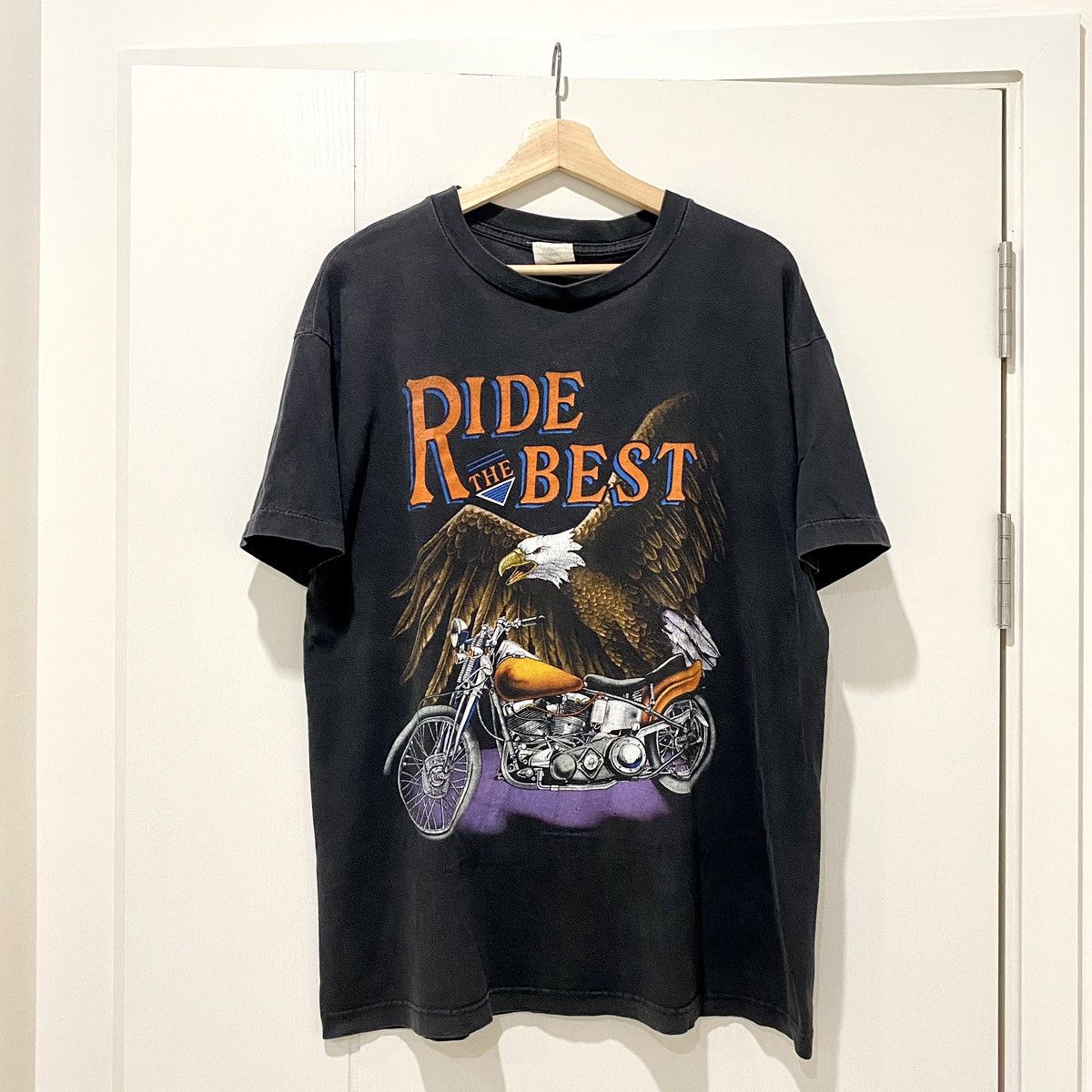 Vintage Vtg.90s Ride The Best Eagle Motorcycle | Grailed