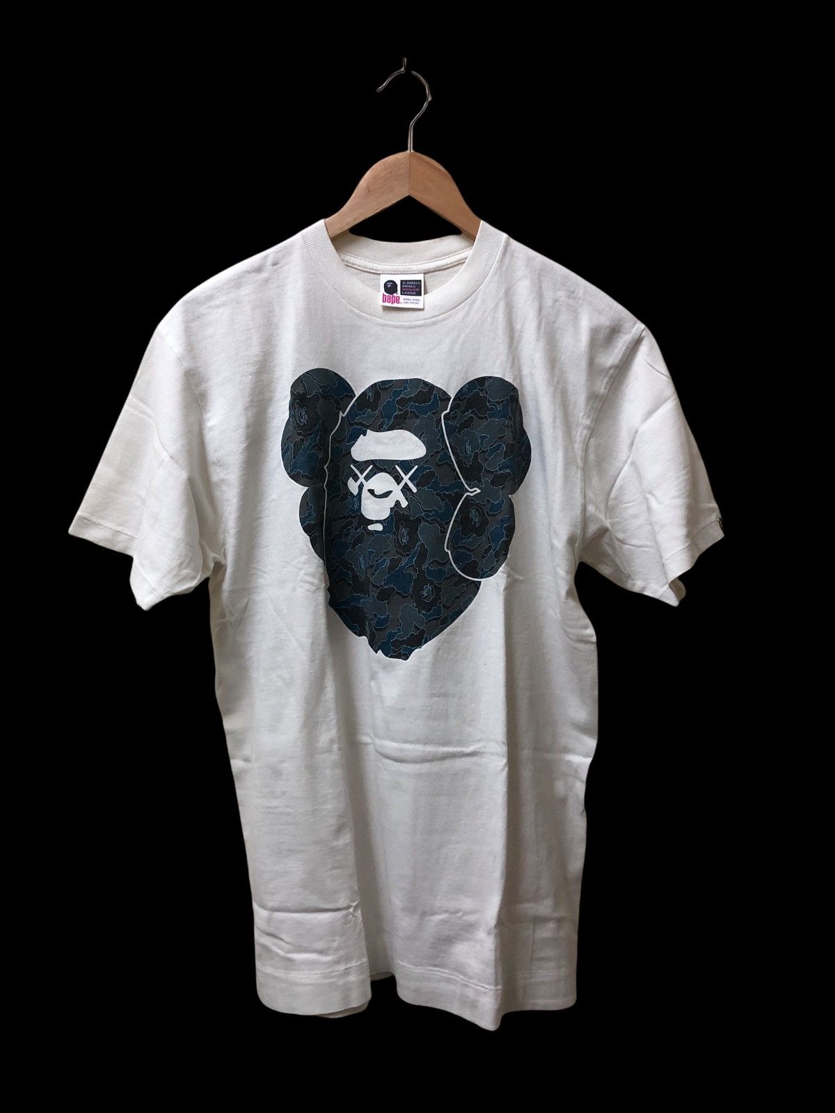 Bape × Kaws BAPE X KAWS CLOUD CAMO DARK BLUE | Grailed