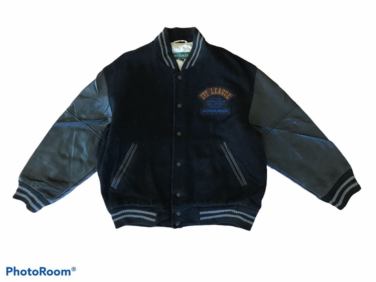 Ivy Crew 🔥RARE IVY LEAGUE VARSITY STADIUM BOMBER JACKET | Grailed