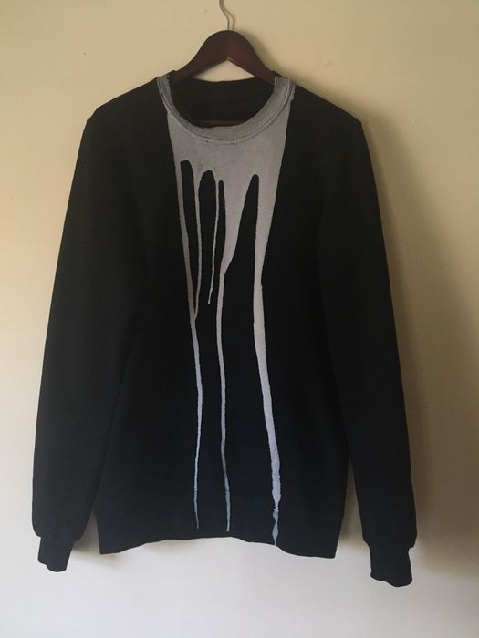 Rick Owens Rick Owens Sweater With Drip Pattern | Grailed
