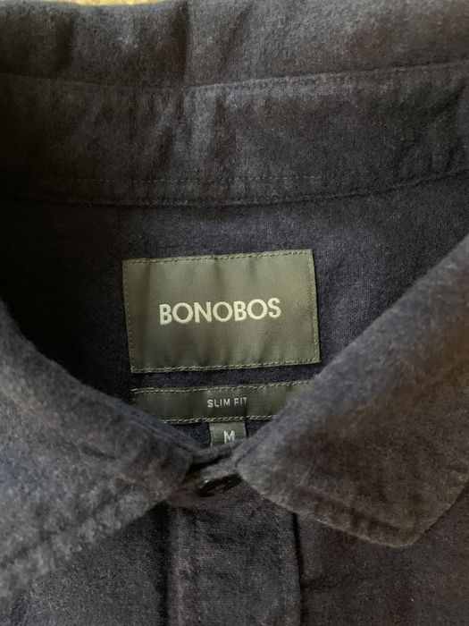 Bonobos Slim Fit Utility Flannel Button-Down Shirt | Grailed