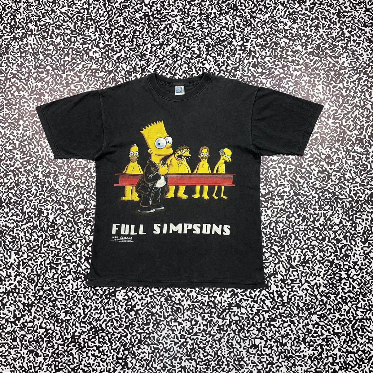 Vintage Vintage 1998 The Simpsons Bart Faded T Shirt Sex Streetwear