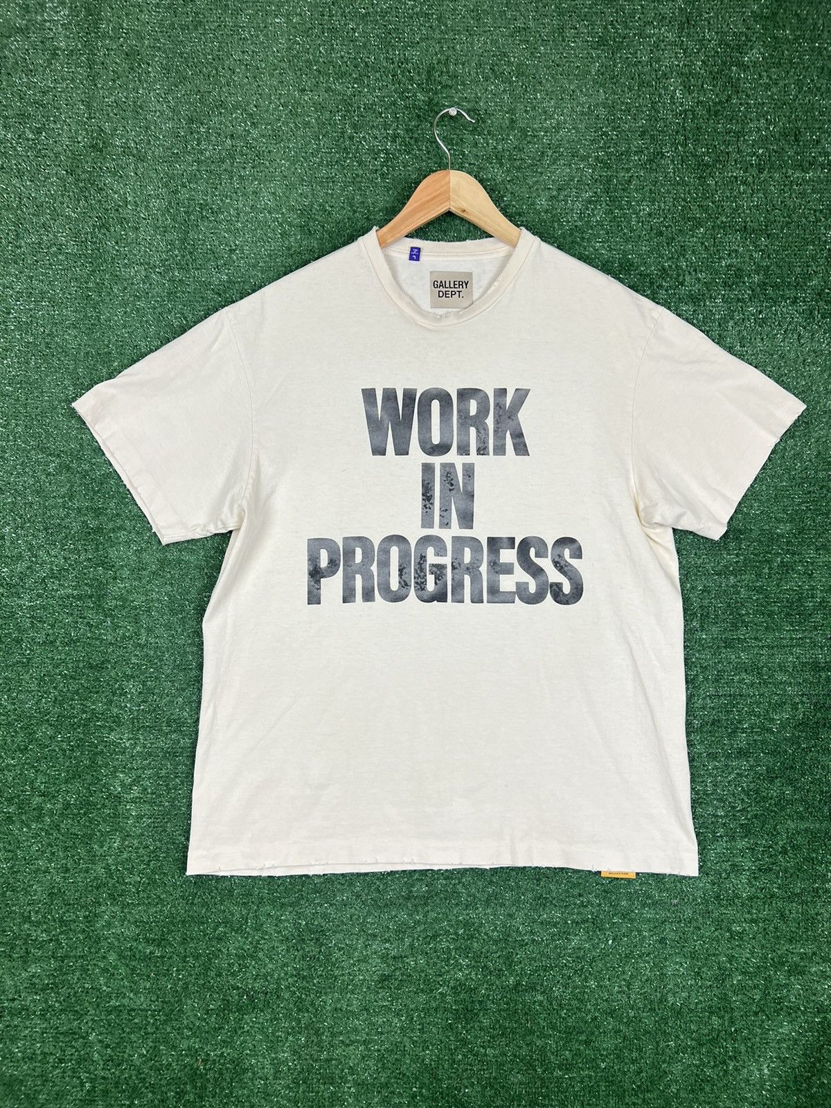 Designer Gallery Dept. Work In Progress Logo T Shirt | Grailed