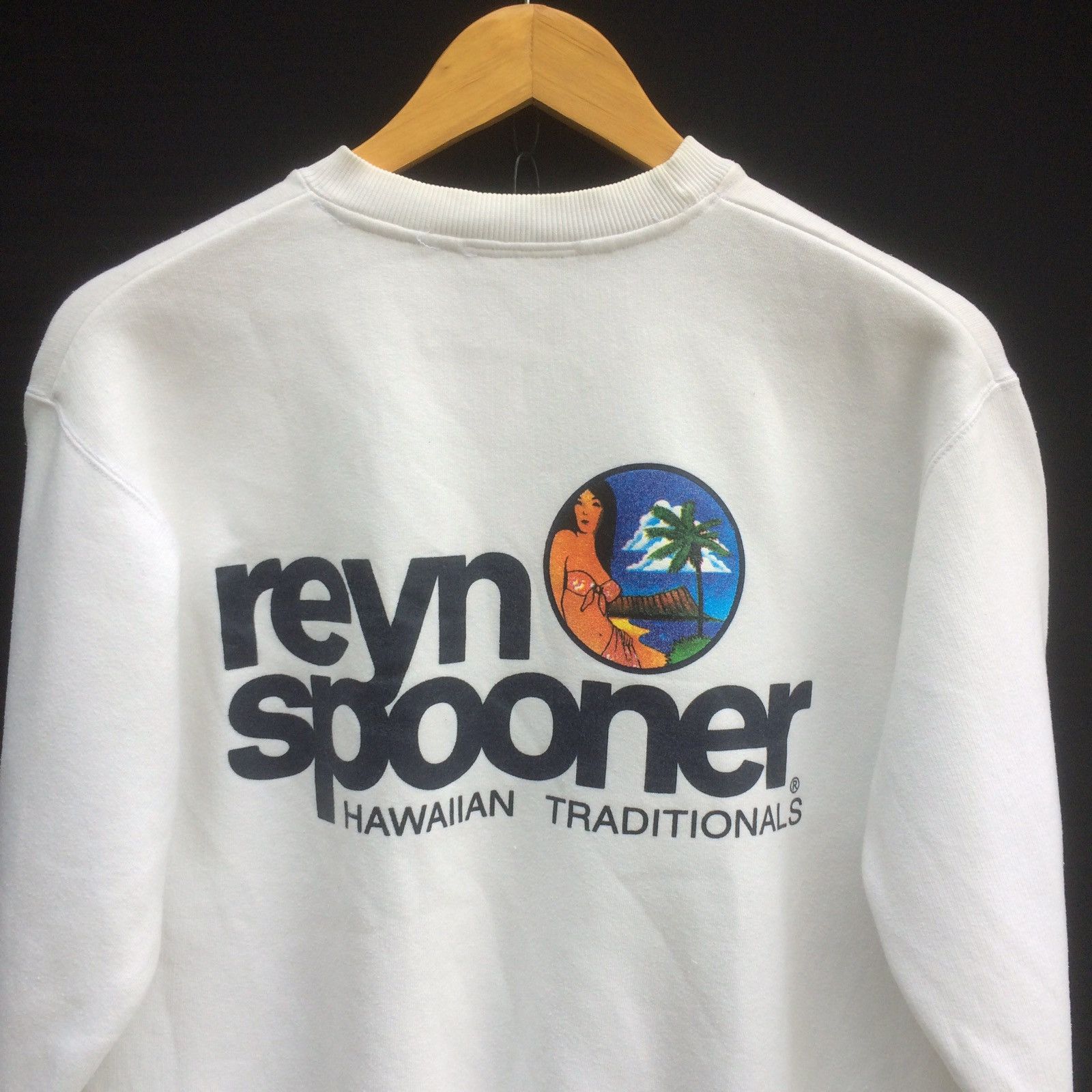 Reyn Spooner Vintage Hawaiian Surf Spellout Big Logo Sweatshirt | Grailed