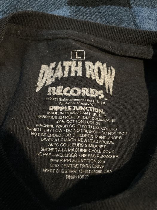 Death Row Records death row tee shirt | Grailed