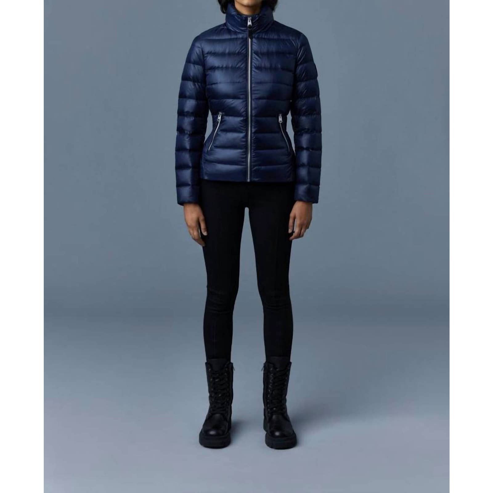 Mackage Davina Light Down Jacket In Navy | Grailed Mackage Davina Light Down Jacket In Navy | Grailed