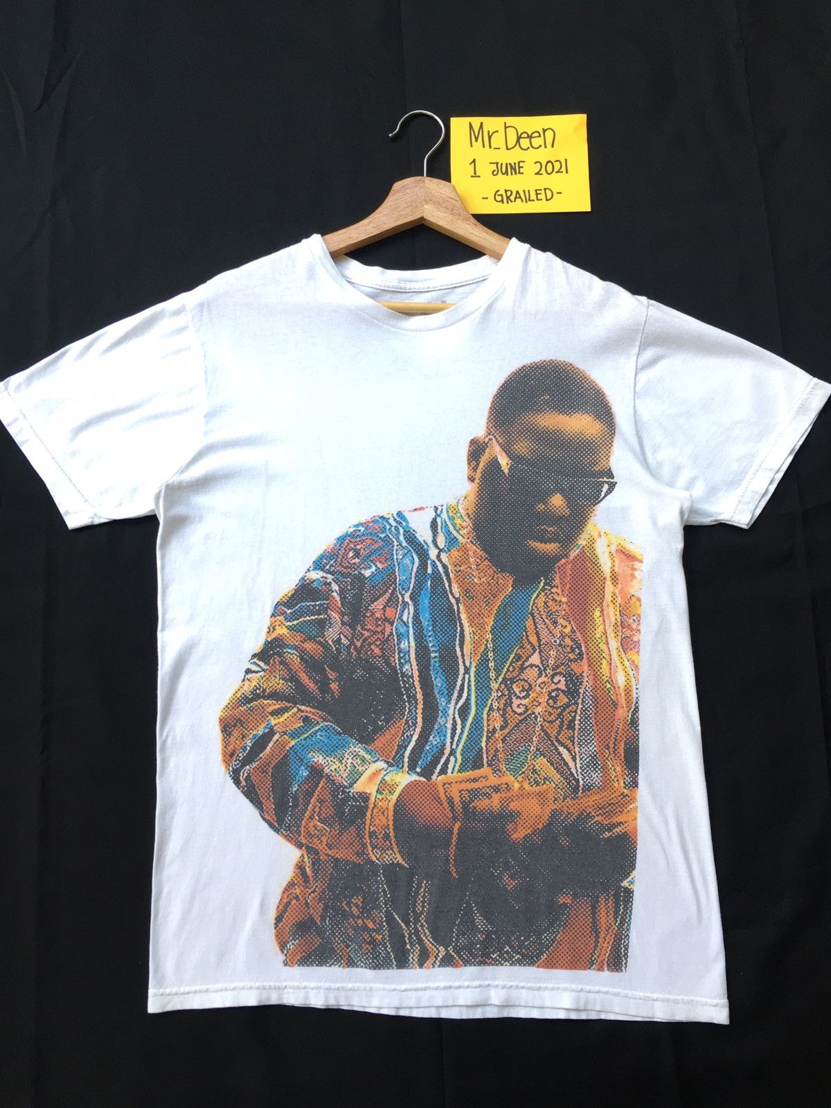 Notorious Big × Rap Tees Rare Vintage Notorious B.I.G (Biggie) Tshirt ...