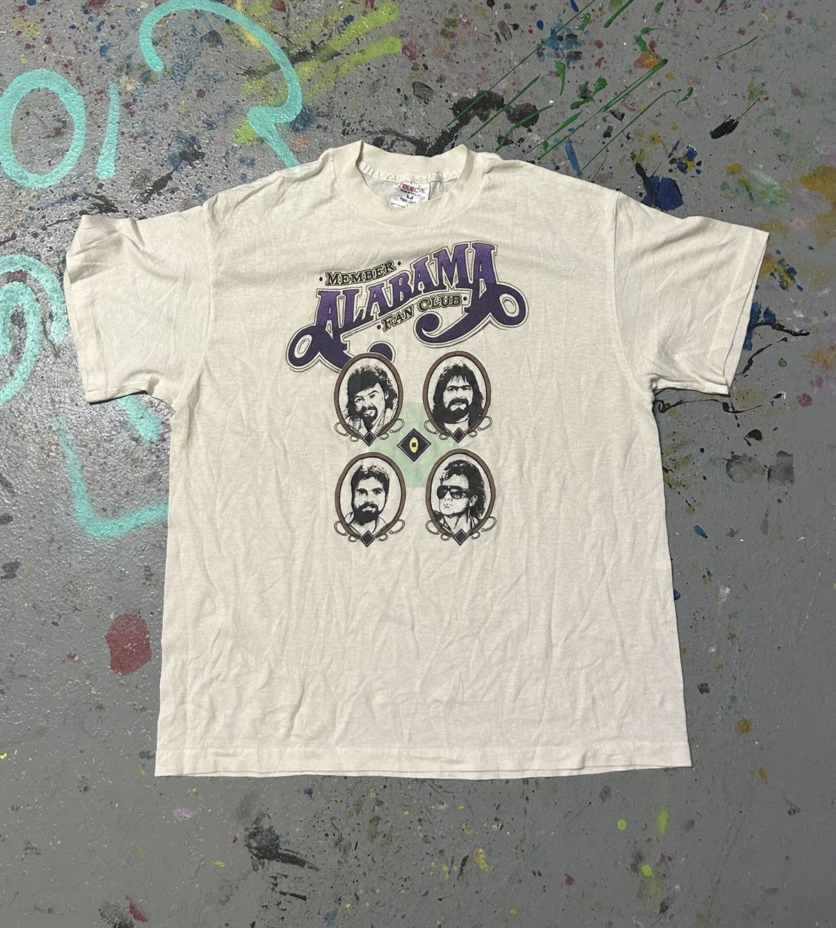 Band Tees × Streetwear × Vintage Alabama band T-shirt 80s | Grailed