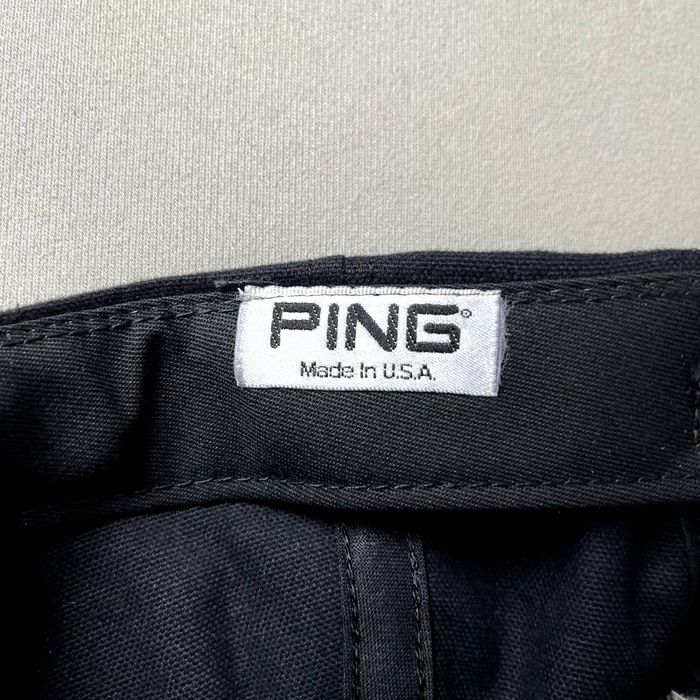 Vintage Vintage PING Golf Hat Cap Black Logo PGA Tour Made USA 90s ...