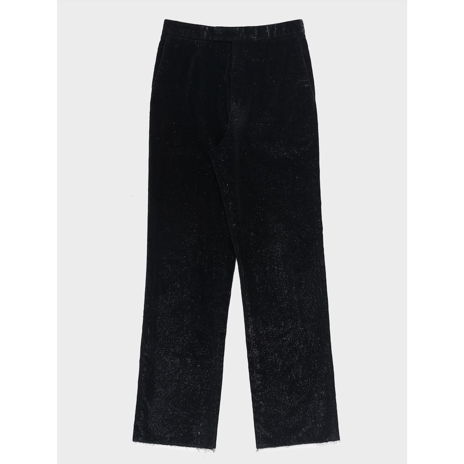 Raf Simons AW98 Silver Threaded Dress Pants | Grailed