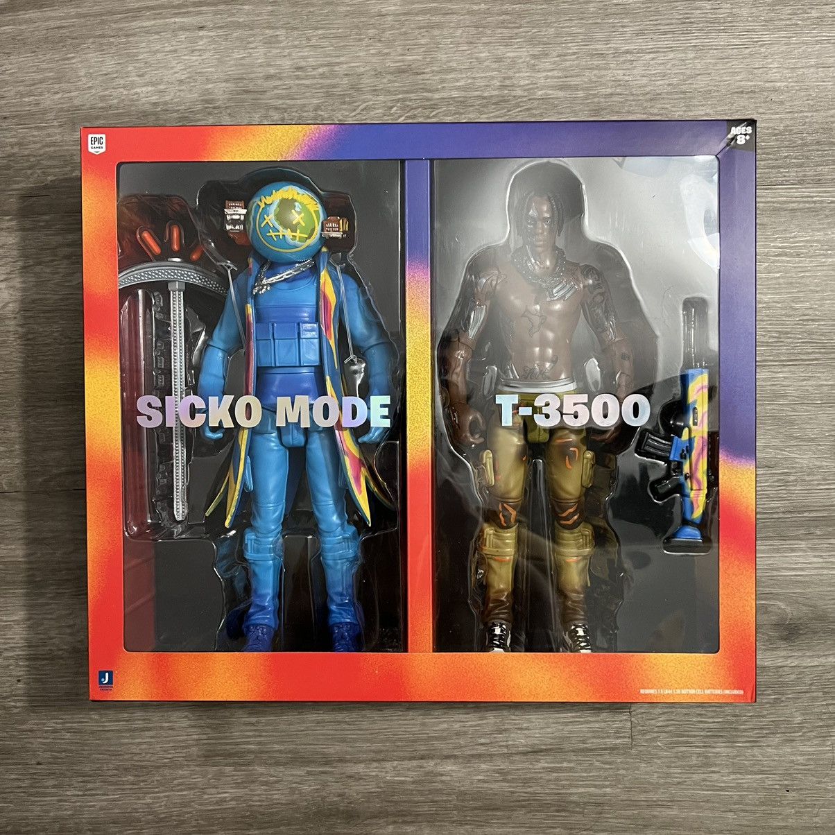 Travis Scott Travis Scott Cactus Jack Fortnite 12” Action Figure Duo ...