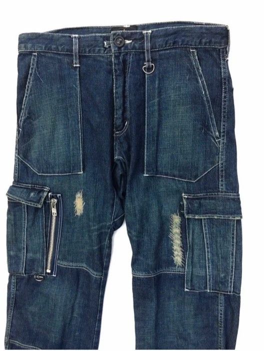 Alpha Industries × Distressed Denim × Streetwear Alpha Industries ...