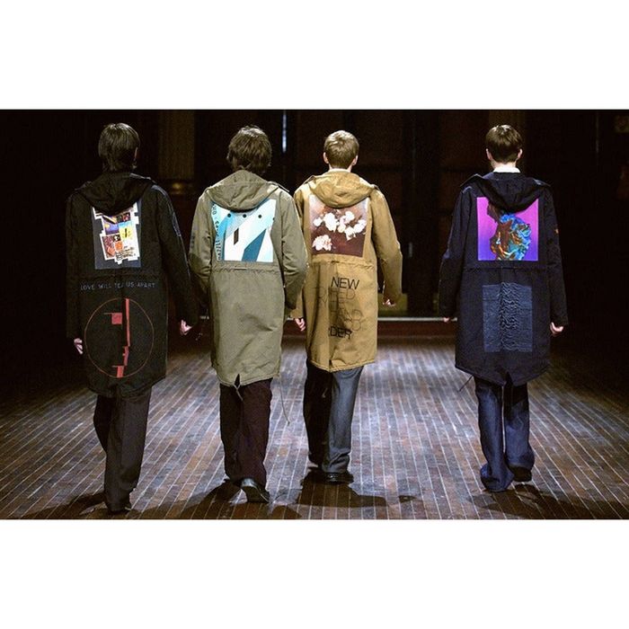 Raf Simons AW03 'Closer' Dazzle Ships Parka | Grailed