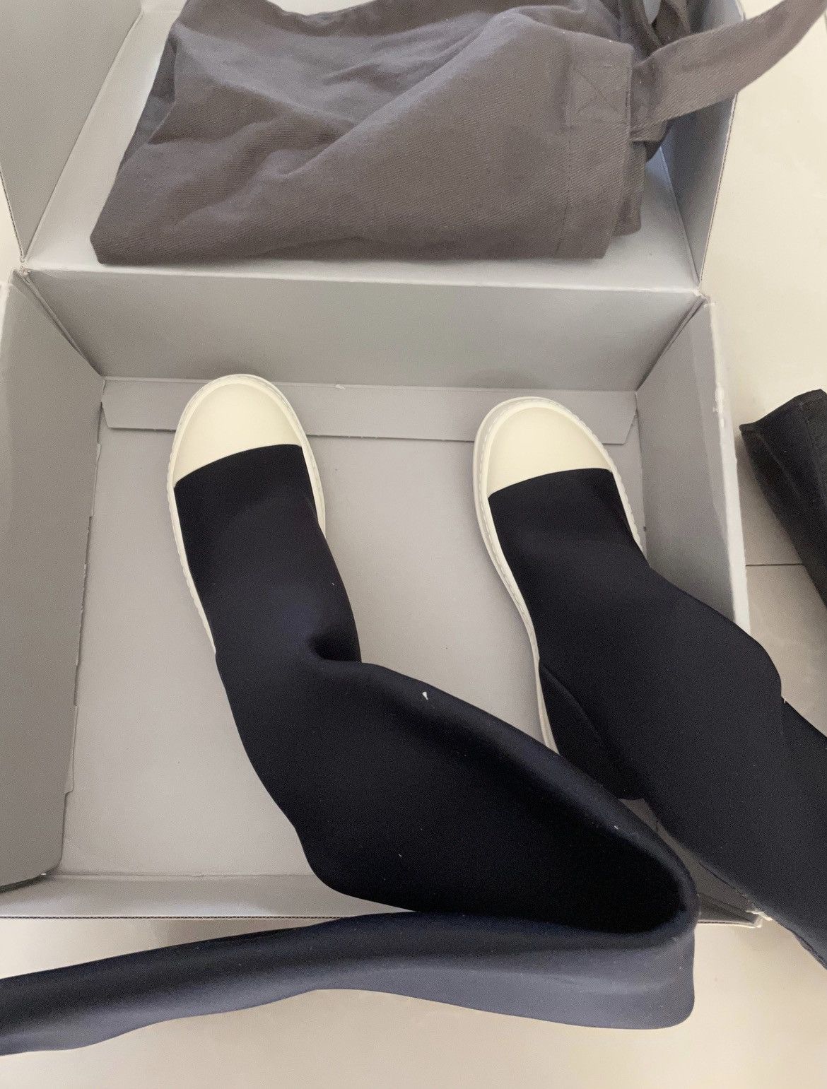 Rick Owens × Rick Owens Drkshdw sz37-Brand new Rick owens knee-high ...