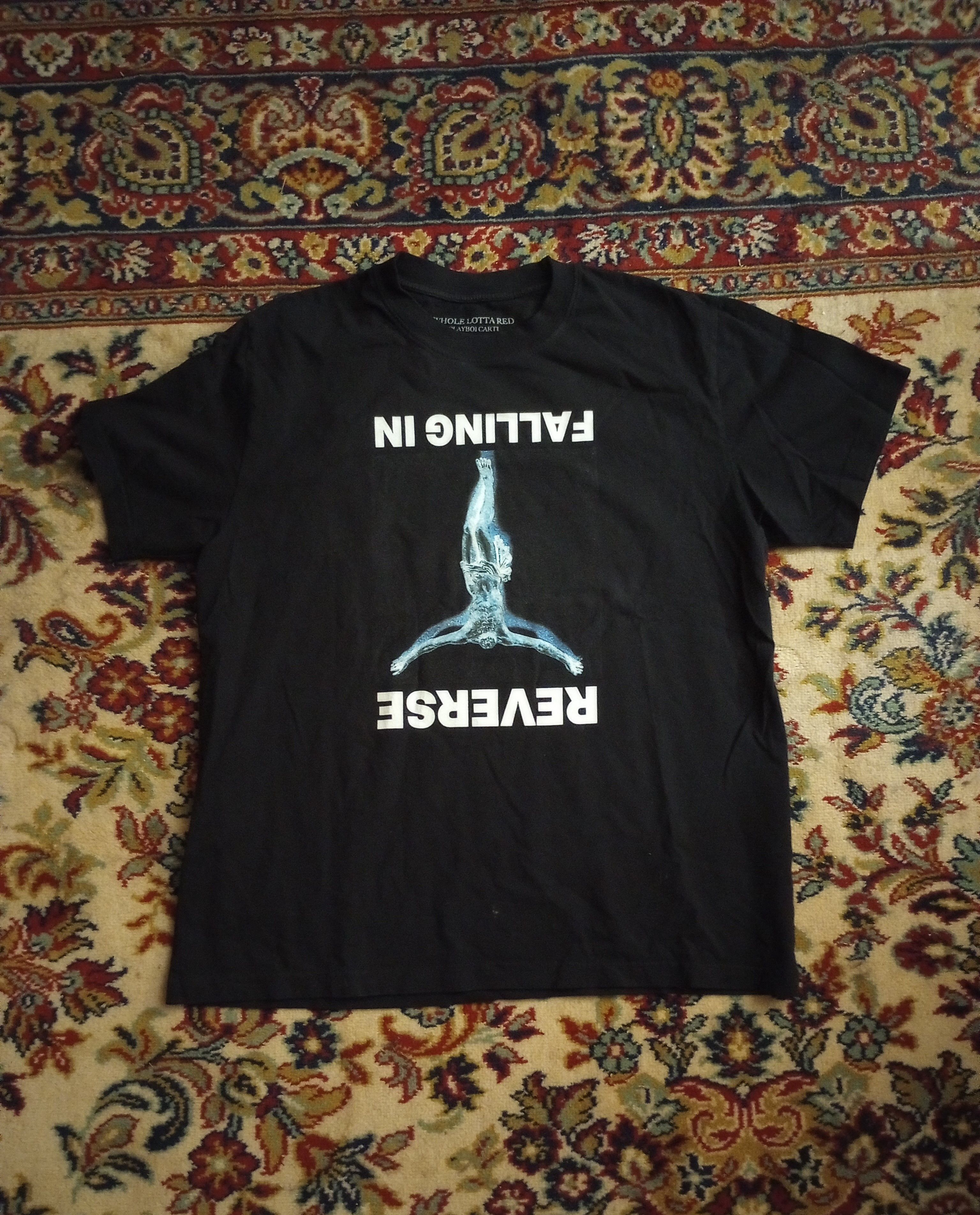 Playboi Carti Playboi Carti Falling In Reverse Whole Lotta Red Tee ...