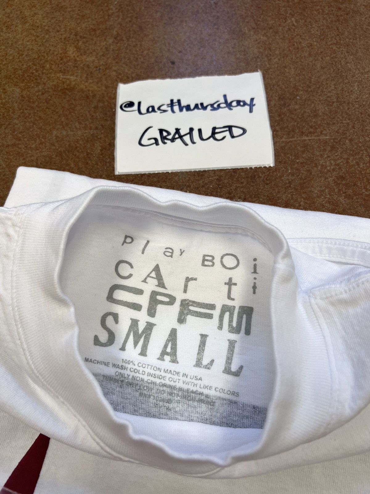 Playboi Carti Playboi Carti x CPFM King Vamp Tee Small | Grailed