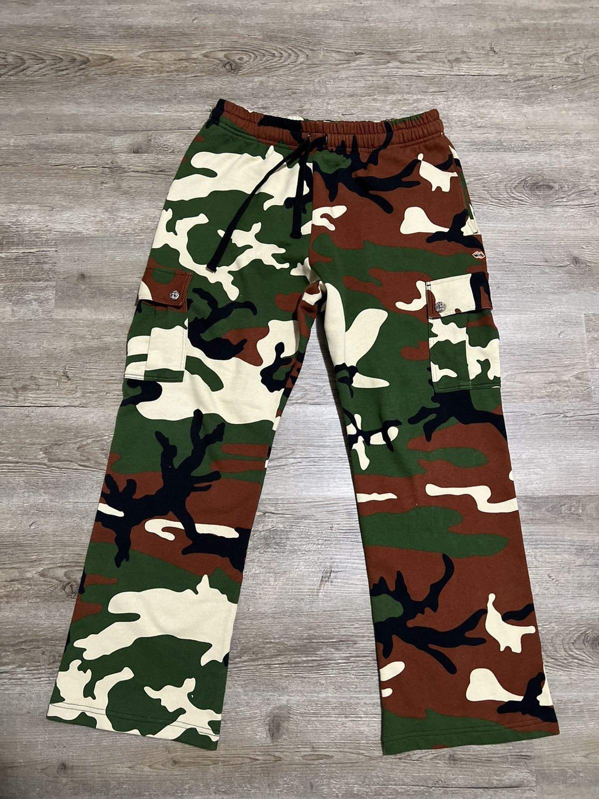 Chrome Hearts Chrome Hearts Matty Boy Caution Cargo Sweatpants | Grailed