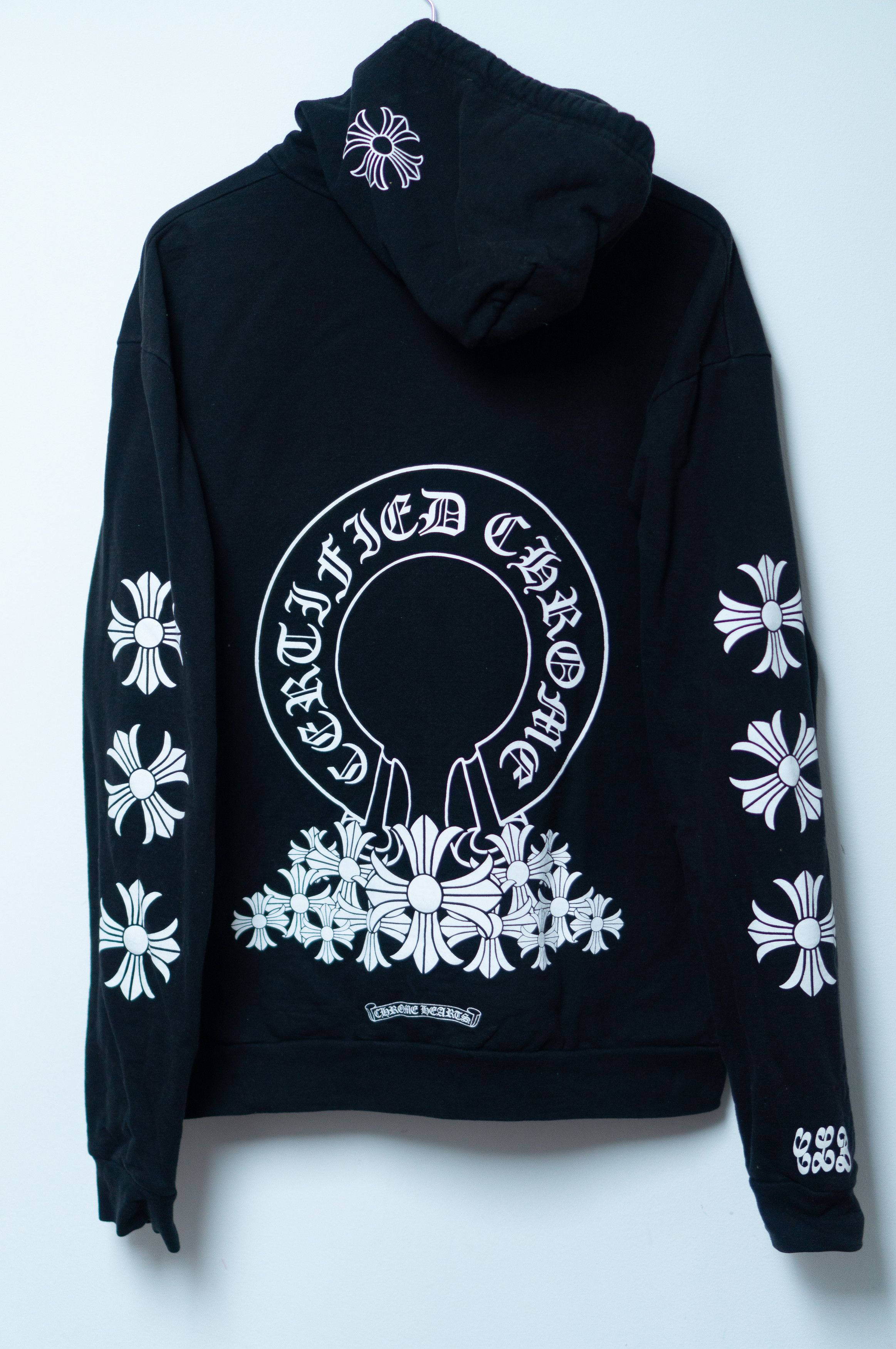 Chrome Hearts Chrome Hearts Miami Drake Lover Boy Black Hoodie | Grailed